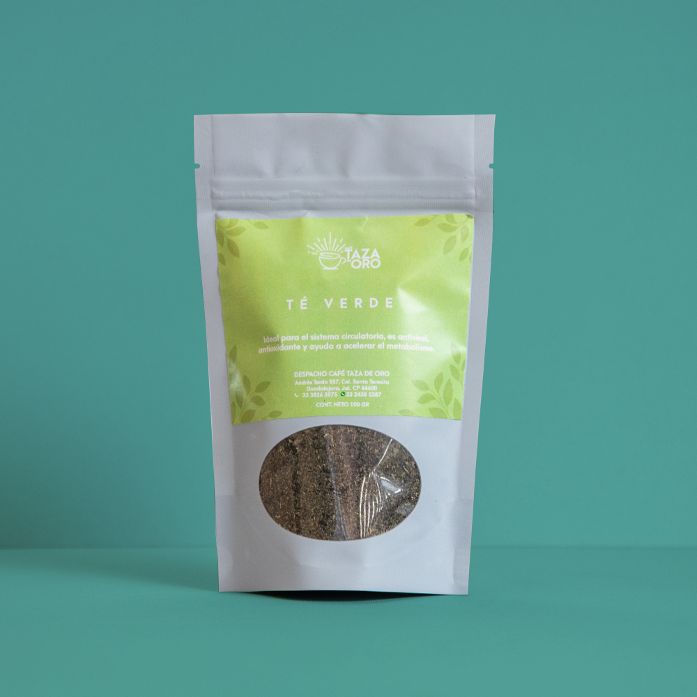 Té Verde – Café Taza de Oro